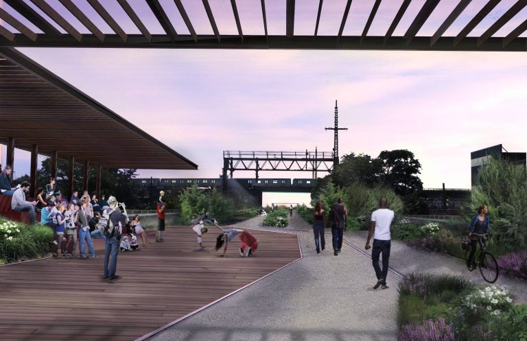 Plan to convert abandoned railroad tracks in Queens into High Line ...