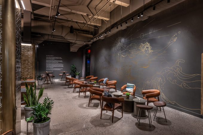 Starbucks opens three-level Reserve location inside the Empire State ...