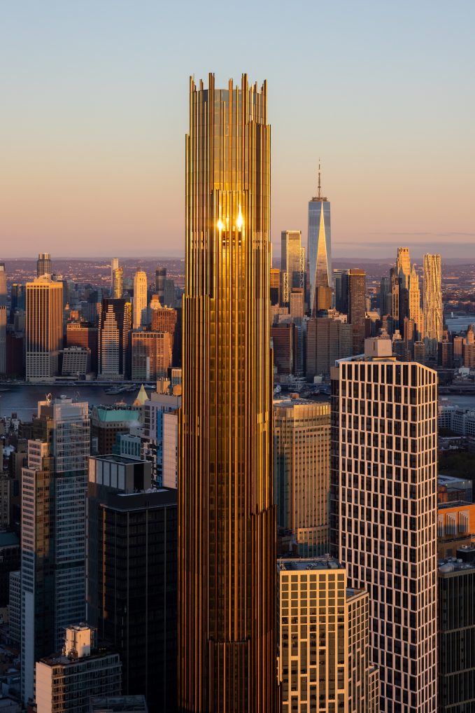 The Brooklyn Tower's striking neo-Deco crown is complete | 6sqft
