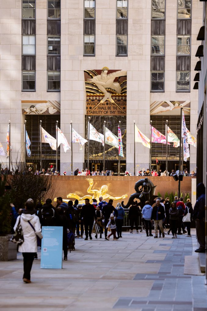 Rockefeller Center unveils 193 new flags inspired by NYC food | 6sqft