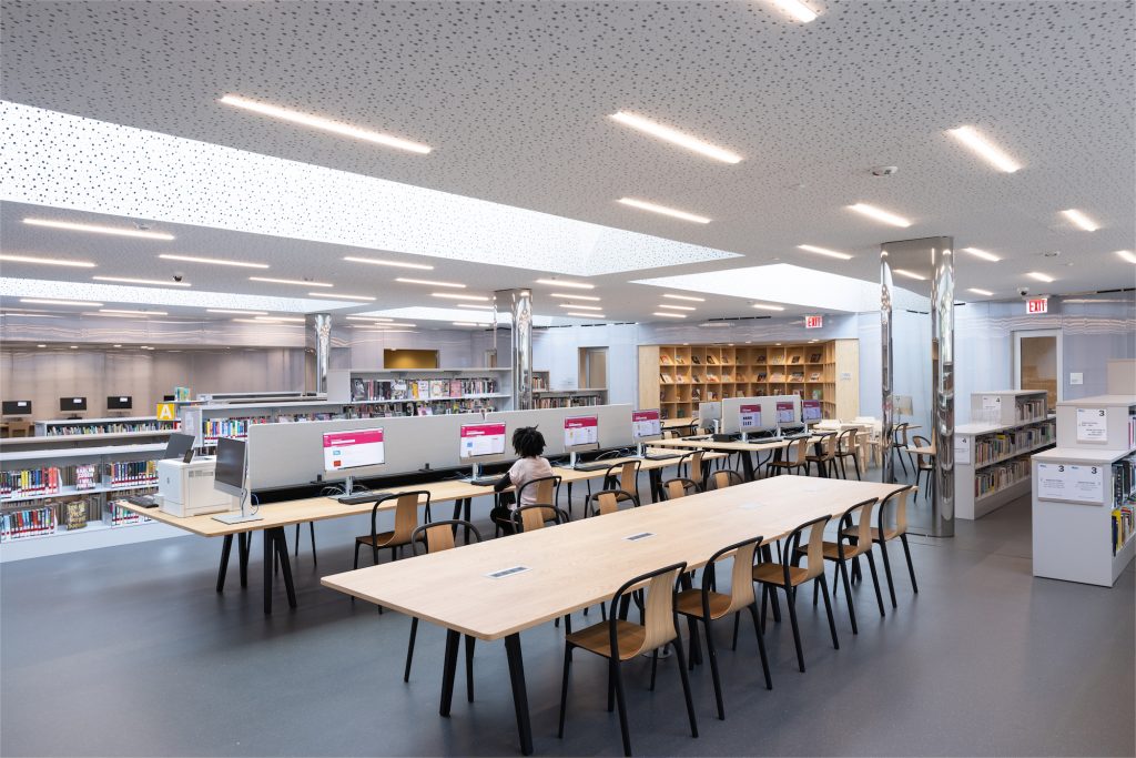 East Flatbush's new library is light-filled and inviting | 6sqft